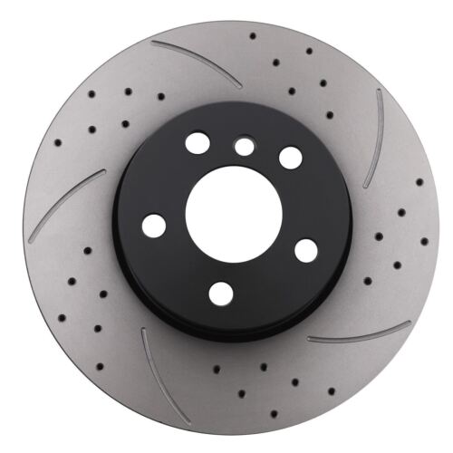 Front Drilled Grooved Vented 307mm Brake Discs For BMW G20 G21 330 ...