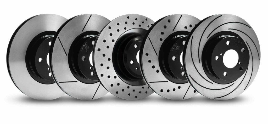 Smooth vs Drilled & Grooved Brake Discs | Rotor Discs